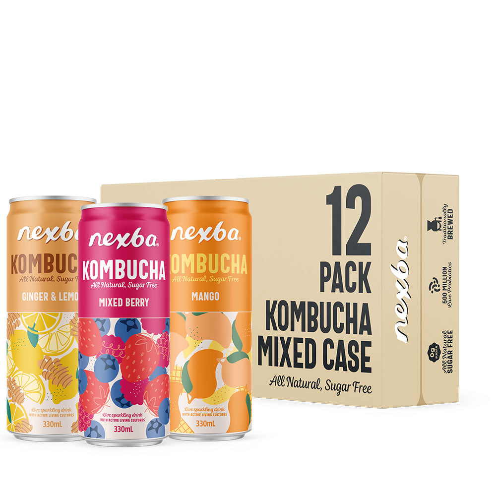 Kombucha Mixed Case – Nexba UK